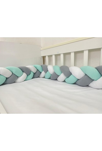 Meleğin Işıklı Topları 360 cm 3'lü Örgü Koruma /60X120 Anne Yanı Park Beşik - Yatak Koruyucu Meleğin Işıklı Topları 360 cm 3'lü Örgü Koruma /60X120 Anne Yanı Park Beşik - Yatak Koruyucu