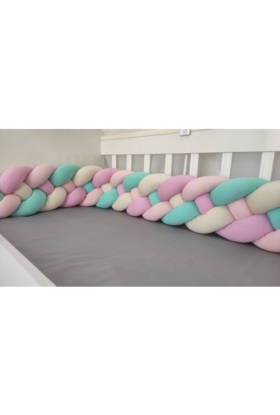 Meleğin Işıklı Topları 400 cm 4'lü Örgü Koruma /70X130 Anne Yanı Park Beşik - Yatak Koruyucu Meleğin Işıklı Topları 400 cm 4'lü Örgü Koruma /70X130 Anne Yanı Park Beşik - Yatak Koruyucu