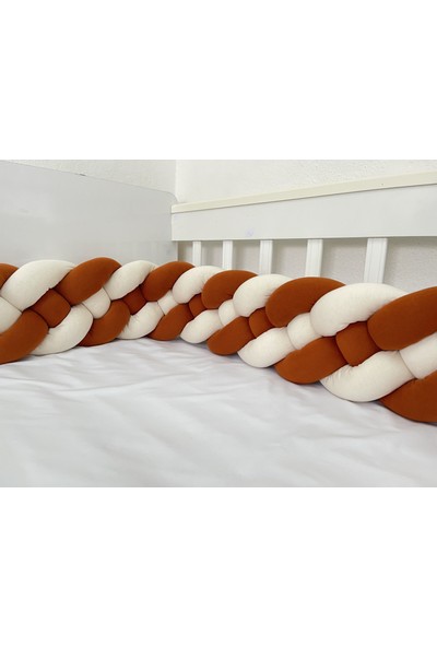 Meleğin Işıklı Topları 500 cm 4'lü Örgü Koruma /90X190 Montessori Yatak Koruyucu