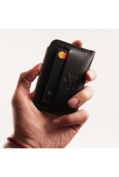 Gard and Co. Flat Wallet - Hakiki Deri Minimal Kartlık Cüzdan