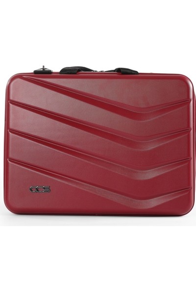 Ççs Abs Laptop ve Evrak Çantası 17 Inch Bordo