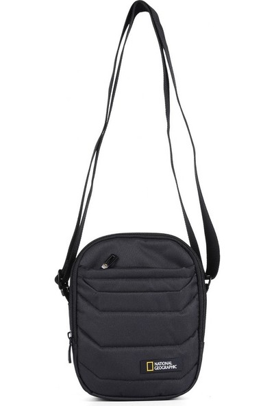 National Geographic 0701 Postacı Askılı Omuz Çantası Siyah