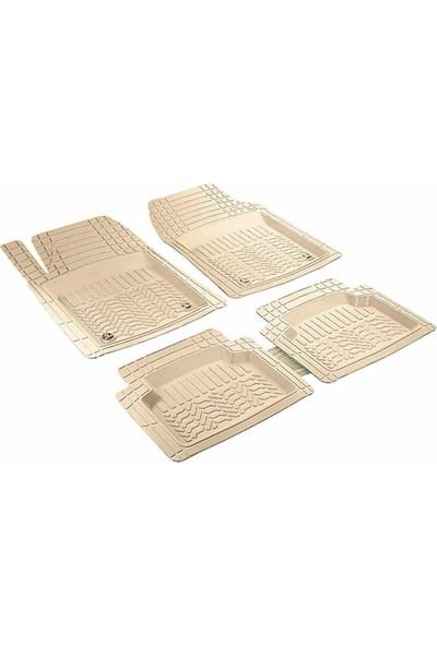 Promats Skoda Forman 1992 Model Uyumlu 3D Havuzlu Paspas Bej Promats Skoda Forman 1992 Model Uyumlu 3D Havuzlu Paspas Bej