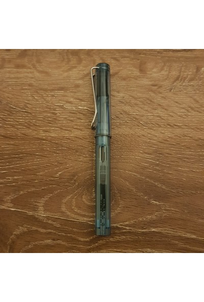 Jinhao 619 Şeffaf Mavi Dolma Kalem Ef 0.38 mm
