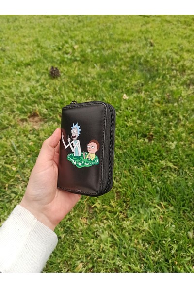Paradiz Rick And Morty Baskılı Cüzdan (Küçük Boy)
