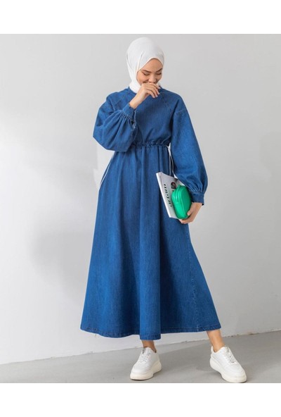 Moda Asrın Müberra Kot Elbisemiz
