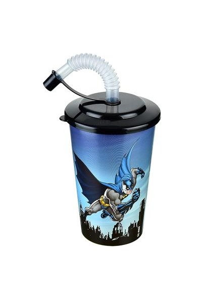 Xnews Yenihomecare 6 Adet Pipetli Batman Lisanlı Çocuk Bardağı 713497