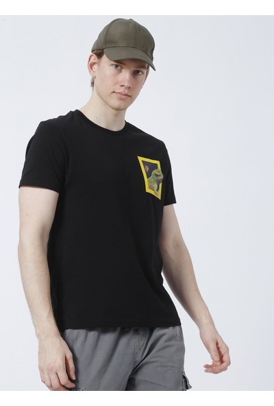 National Geographic T-Shirt, 2xl, Siyah