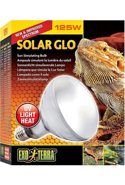 Exo Terra Solar Glo 125W Uvb Lamba
