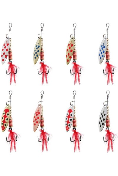 Lucky John Spin x Long Döner Kaşık 9 gr No:4 Lucky John Spin x Long Döner Kaşık 9 gr No:4