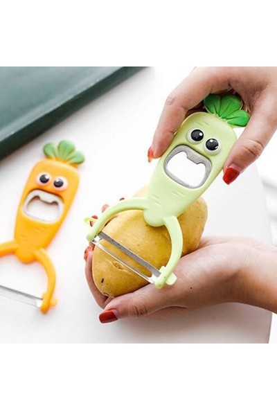 Havuç Kafalı Sebze Soyacağı ve Şişe Kapağı Açacak- Havuç Kafalı Sebze Soyacağı ve Şişe Kapağı Açacak-