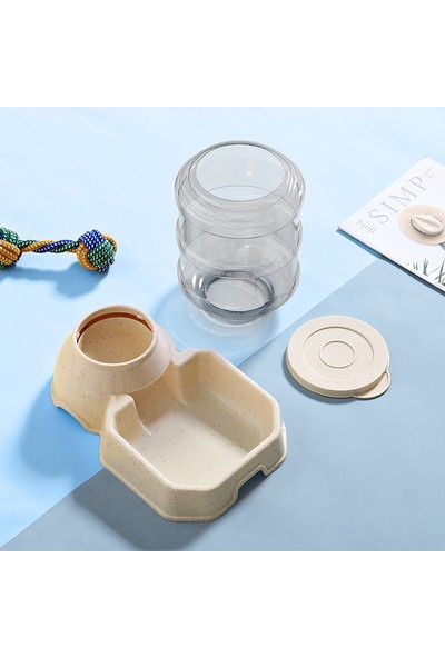 Mikopet Crammed Kedi Köpek Mama Kabı-Mavi-