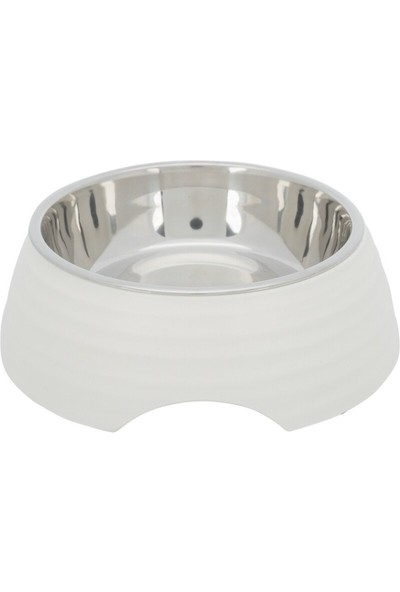 Trixie Köpek Mama ve Su Kabı, Melamin/paslanmaz Çelik, 0.8LT/Ø22CM, Beyaz Trixie Köpek Mama ve Su Kabı, Melamin/paslanmaz Çelik, 0.8LT/Ø22CM, Beyaz