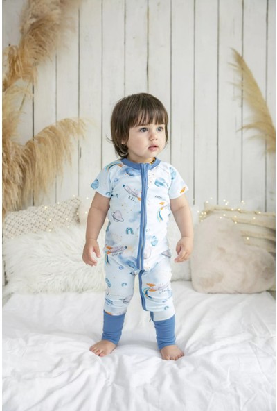 Kidzee Kısa Kollu Tulum 0.5 Tog Blast Off Zee-Suit Kidzee Kısa Kollu Tulum 0.5 Tog Blast Off Zee-Suit