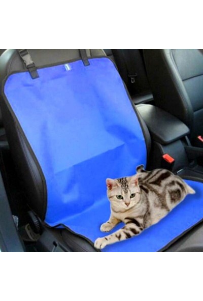 Evcil Hayvan Araç Arka Koltuk Kılıfı - Mavi (Taşıma Çantası Hediye)- Evcil Hayvan Araç Arka Koltuk Kılıfı - Mavi (Taşıma Çantası Hediye)-