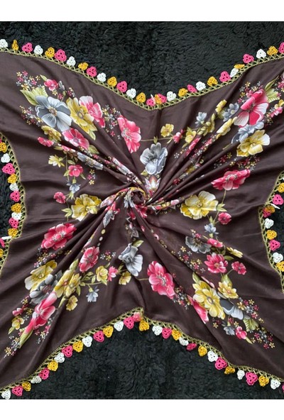 Beykan Eşarp Yemeni Yazma Mekik Oyası Beykan Eşarp Yemeni Yazma Mekik Oyası