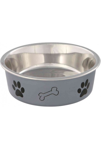 Trixie Köpek Paslanmaz Mama ve Su Kabı 0. 4L/Ø14CM
