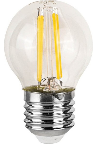 G45 LED Şeffaf Top Ampul 6W