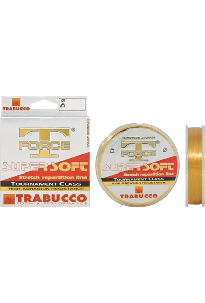 Trabucco T-Force Tournament Super Soft Serisi 200M Monofilament Misina Trabucco T-Force Tournament Super Soft Serisi 200M Monofilament Misina