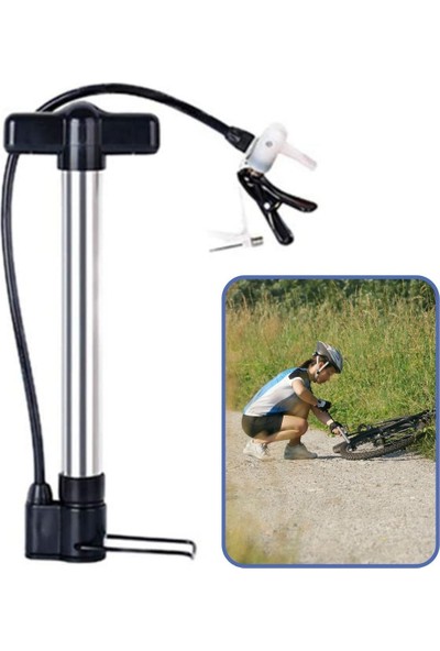 Xnews Katlanabilir Portatif Bisiklet Motorsiklet Top Şişirme Pompası- Xnews Katlanabilir Portatif Bisiklet Motorsiklet Top Şişirme Pompası-