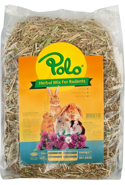 Polo Herbal Mix Kemirgen Otu 1000GR-ZOO