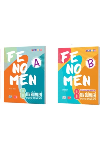 Gama Yayınları 8. Sınıf Fen Bilimleri Soru Bankası (A) Yeni Nesile Kolay Geçiş- Fen B.soru Bankası (B)