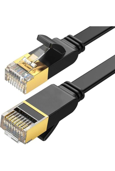 XRJ CAT7 U/ftp Flat Ethernet Kablosu 3 Metre XRJ CAT7 U/ftp Flat Ethernet Kablosu 3 Metre