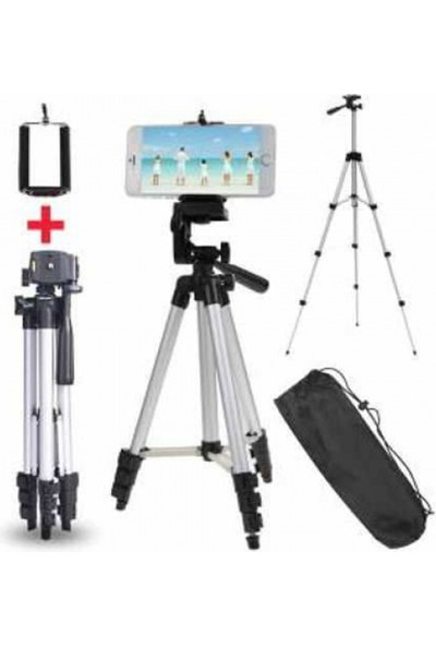 Cep Telefonu Kamera Tripod Ayağı 105 Cm.- Cep Telefonu Kamera Tripod Ayağı 105 Cm.-
