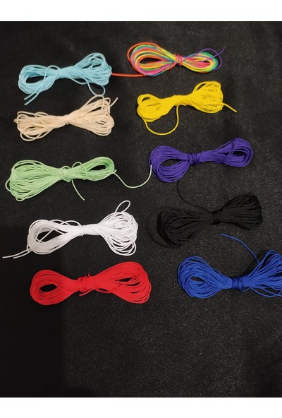 Sanal Bujiterim 10 Renk Paraşüt Ipi 50 Metre