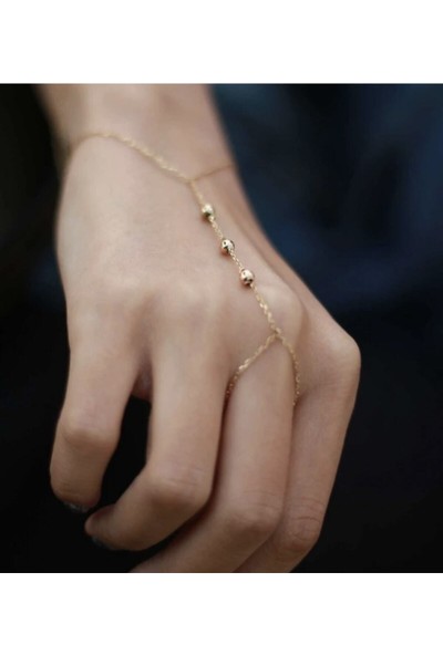 Takıconcept Gold Top Detay El Aksesuarı