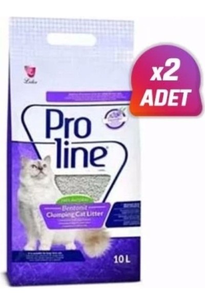 Pro Line Lavanta Kokulu Topaklaşan Kedi Kumu 10 Lt (2 Adet) Badestore Pro Line Lavanta Kokulu Topaklaşan Kedi Kumu 10 Lt (2 Adet) Badestore