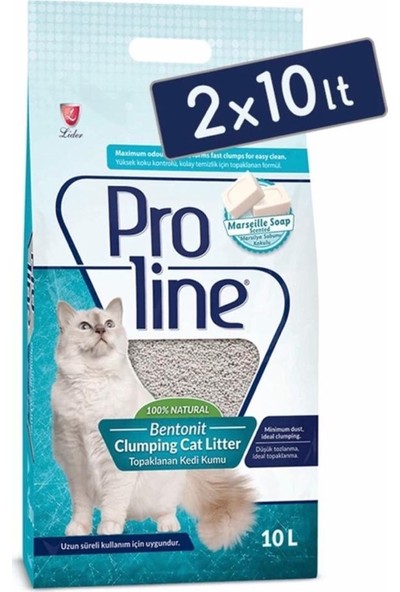 Pro Line Marsilya Sabunu Kokulu Topaklanan Kedi Kumu 10 Lt (2 Adet) Badestore Pro Line Marsilya Sabunu Kokulu Topaklanan Kedi Kumu 10 Lt (2 Adet) Badestore