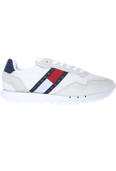 Tommy Hilfiger EM0EM00960YBR Beyaz Erkek Sneaker