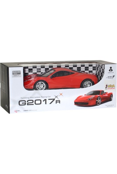 Amazeus G2017R-G2018R Kumandalı Şarjlı Twinkling Pilot Araba 1:16 Amazeus G2017R-G2018R Kumandalı Şarjlı Twinkling Pilot Araba 1:16