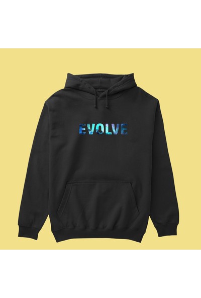 Trove Oversize Kadın Erkek Unisex Evolve Evrim Sweatshirt Trove Oversize Kadın Erkek Unisex Evolve Evrim Sweatshirt