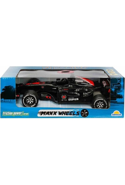 Amazeus 2677 Maxx Wheels Sesli ve Işıklı F1 Racing Sürtmeli Araba 26 cm Amazeus 2677 Maxx Wheels Sesli ve Işıklı F1 Racing Sürtmeli Araba 26 cm