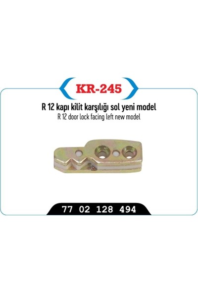 4 Adet Kapı Kılıt Karsılıgı Y.m Sol - (Renault: R12) 4 Adet Kapı Kılıt Karsılıgı Y.m Sol - (Renault: R12)