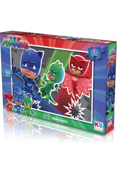 Amazeus PJM709 Ks,pj Masks / 50 Parça Puzzle Amazeus PJM709 Ks,pj Masks / 50 Parça Puzzle