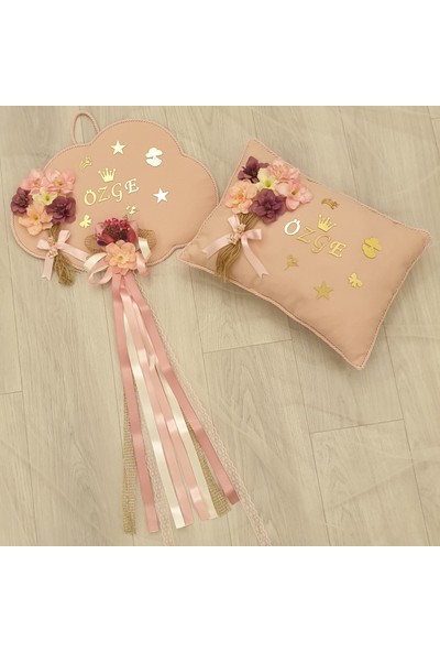 Almira Kumaş Kaplama Kapı Süsü