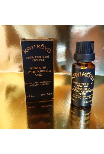 Kayıköyü Aromatik Bitki Yağları Limon Kabuğu Yağı Kayıköyü Aromatik Bitki Yağları Limon Kabuğu Yağı