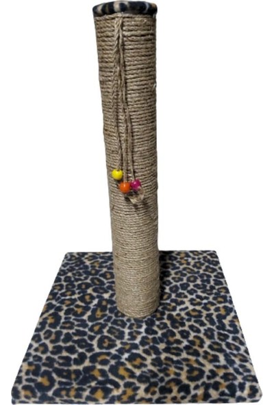 Petitoys Leopar Desenli 42CM Kedi Tırmalama Tahtası