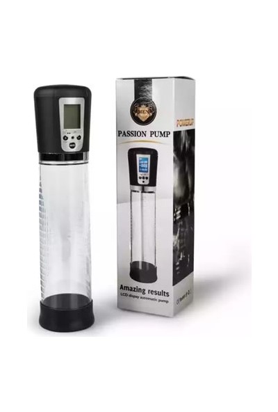 River World Usb Şarjlı Led Ekranlı 4 Titreşimli Tam Otomatik Penis Pompası River World Usb Şarjlı Led Ekranlı 4 Titreşimli Tam Otomatik Penis Pompası
