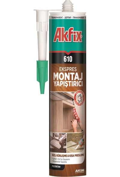 Akfix 610 Express Sıvı Çivi 310ML Akfix 610 Express Sıvı Çivi 310ML