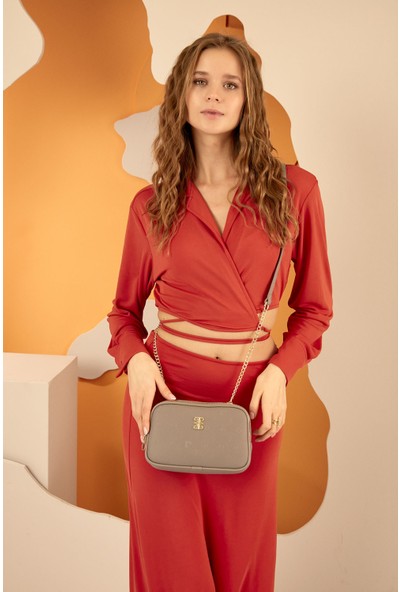 Pierre Cardin Print Vizon Kadın Çapraz Çanta 05PO22Y1563-P V Pierre Cardin Print Vizon Kadın Çapraz Çanta 05PO22Y1563-P V