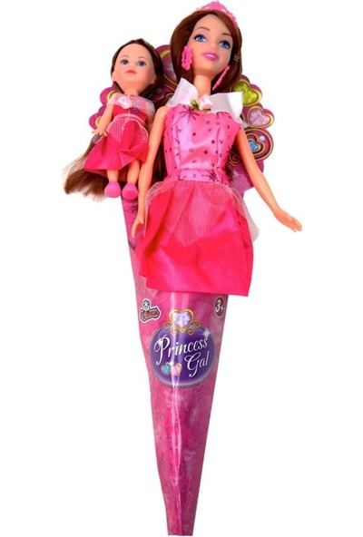 Vardem Oyuncak WG-11416 Vardem, Taçlı Külahlı Anne ve Kızı