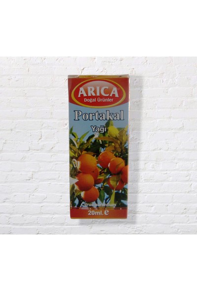 ARICA Soğuk Sıkım Portakal Yağı(20 ml) ARICA Soğuk Sıkım Portakal Yağı(20 ml)