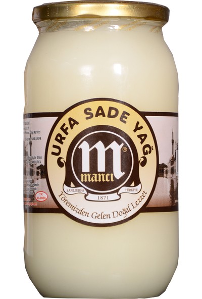 Mancı Gıda Urfa Sadeyağ 900 gr (Cam Kavanoz) Mancı Gıda Urfa Sadeyağ 900 gr (Cam Kavanoz)