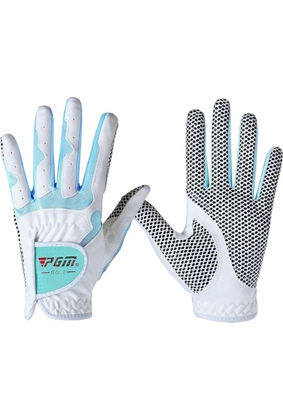 ST Decor Profesyonel Kadın Golf Eldiveni Sentetik Fiber Tam Parmak Sol Sağ El Eldiven Beyaz Mavi S (Yurt Dışından) ST Decor Profesyonel Kadın Golf Eldiveni Sentetik Fiber Tam Parmak Sol Sağ El Eldiven Beyaz Mavi S (Yurt Dışından)