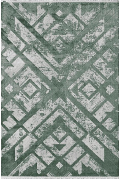 Venedik Akrilik Modern Salon Makine Halısı VK08I Yeşil