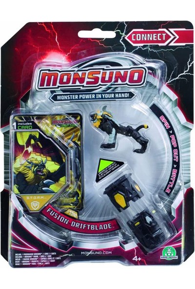 Orijinal Monsuno Fusion Driftblade Figür 1 Figür 1 Kart 1 Fırlatıcı Birlikte Orijinal Monsuno Fusion Driftblade Figür 1 Figür 1 Kart 1 Fırlatıcı Birlikte